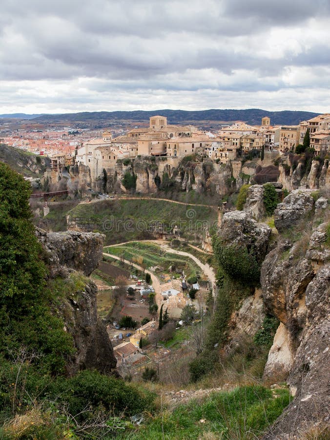 Cuenca, Spain stock image. Image of cuenca, district - 53332271