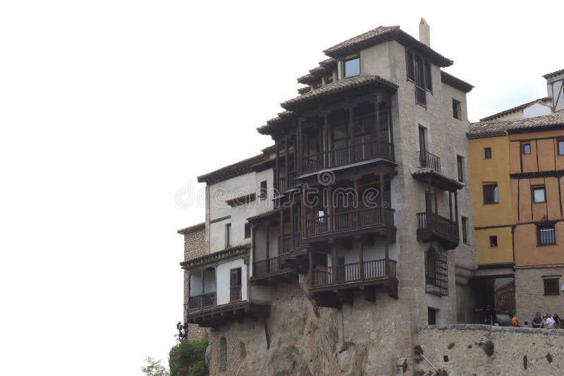 Cuenca, Spain - Medieval Hanging Houses Stock Photo - Image of travel ...
