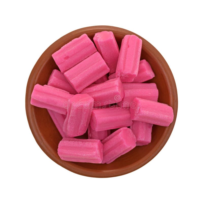 Fondo rosado del chicle imagen de archivo. Imagen de goma - 68423479