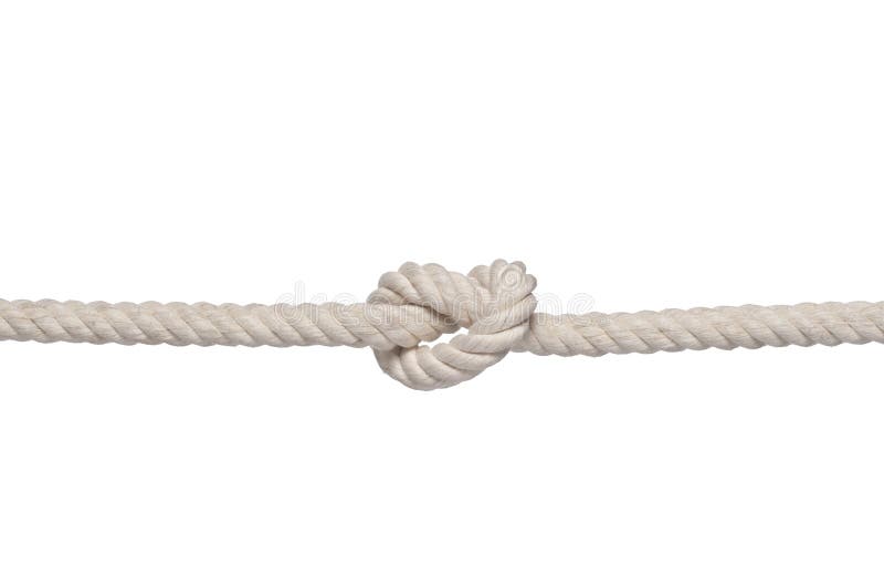 Cuerda y nudo imagen de archivo. Imagen de nudo, fibra - 23465625