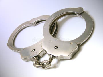 Cuff Me stock image. Image of chrome, police, locks, restraints - 59431