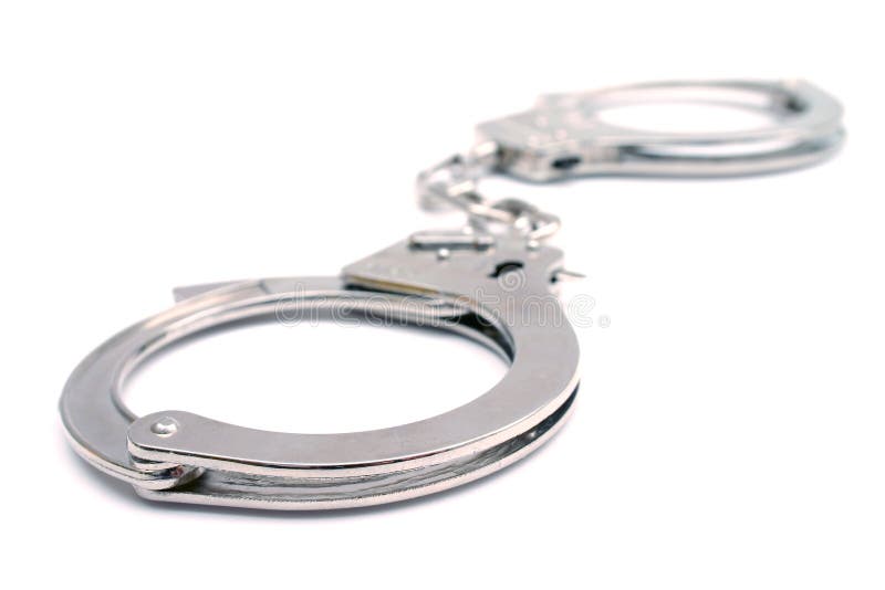 Cuffs stock photo. Image of handcuffs, bind, enforcement - 235098