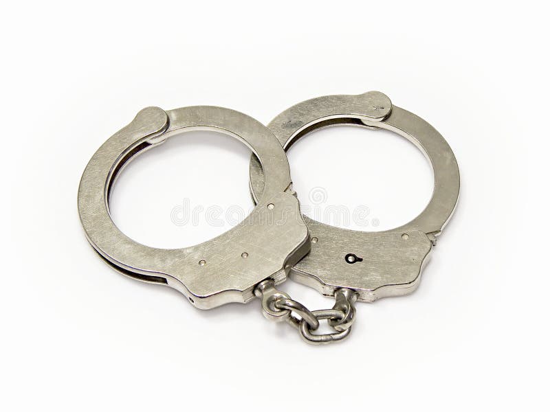 Cuffs stock photo. Image of handcuffs, shackle, chain - 8052120