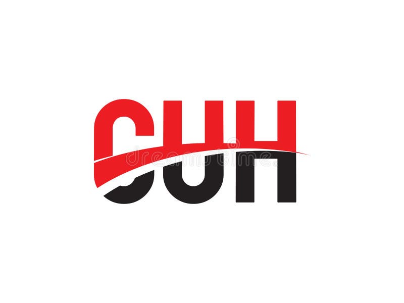 CUH Letter Initial Logo Design Vector Illustration Stock Vector ...