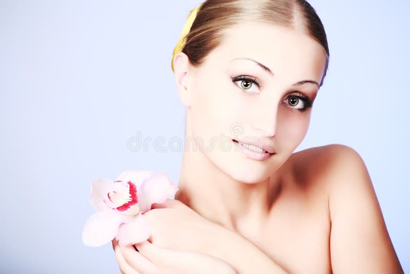 Cuidado apacible foto de archivo. Imagen de salud, manera - 9369056