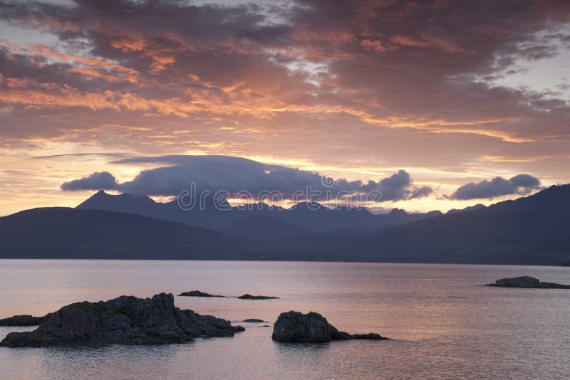 Cuillin Hills, Isle of Skye Stock Photo - Image of dusk, sunset: 27625866 Cuillin Hills, Isle of Skye Stock Photo - Image of dusk, sunset: 27625866