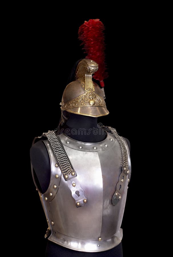 Cuirass En Helm Van Franse Cuirassier Stock Foto - Image of frankrijk ...