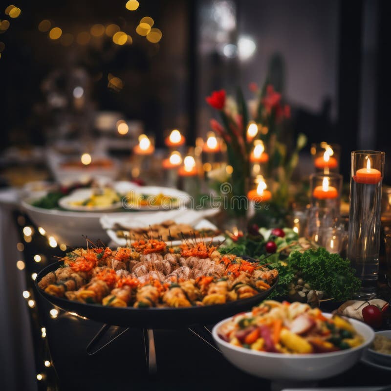 Cuisine Culinary Buffet Dinner Catering Dining Food Celebration Party ...