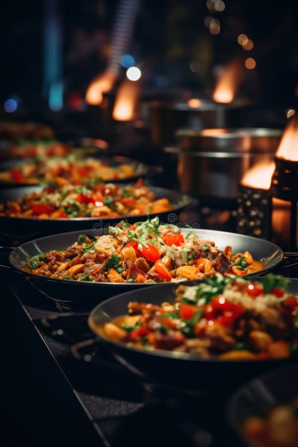 Cuisine Culinary Buffet Dinner Catering Dining Food Celebration Party ...