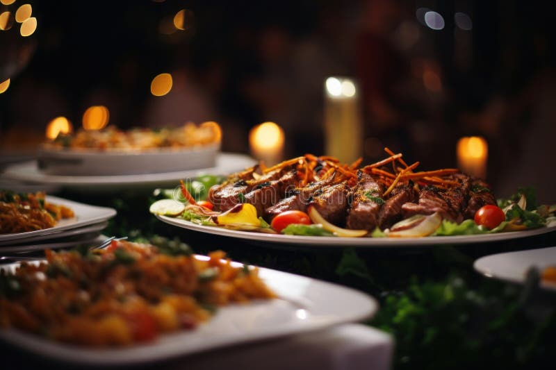 Cuisine Culinary Buffet Dinner Catering Dining Food Celebration Party ...