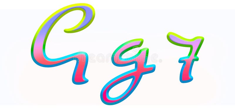 Cuisine Font Fonts Gradient Sans Serif Alphabet Letters Calligraphy ...