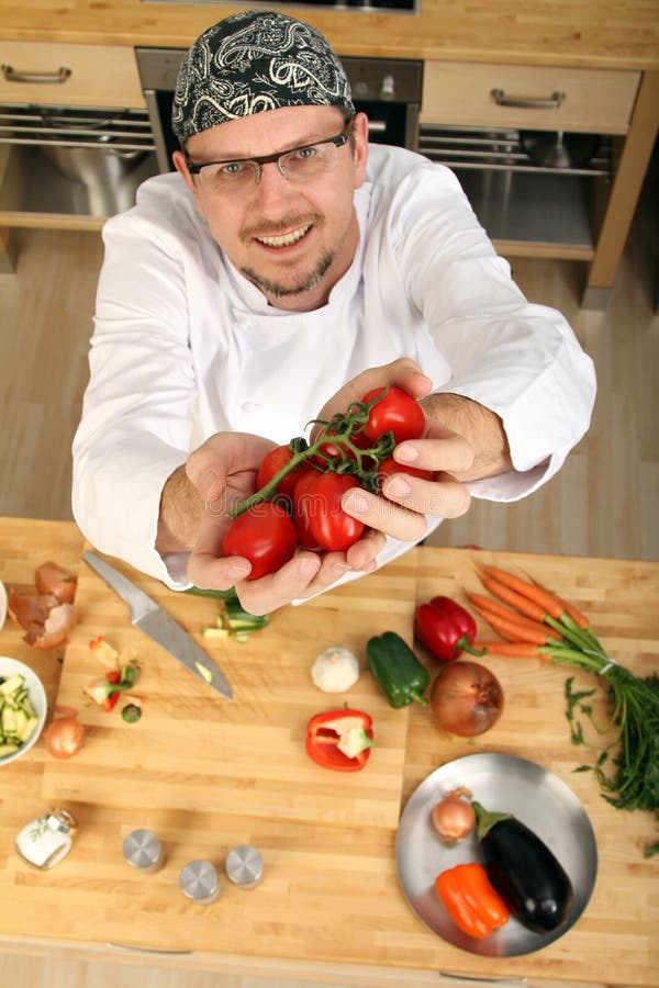 Cuisinier photo stock. Image du ingrédients, rester, lumière - 18363546