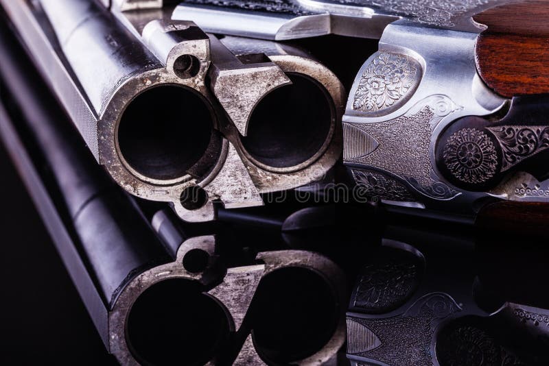 Culatra Velha Da Espingarda Foto de Stock - Imagem de culatra ...