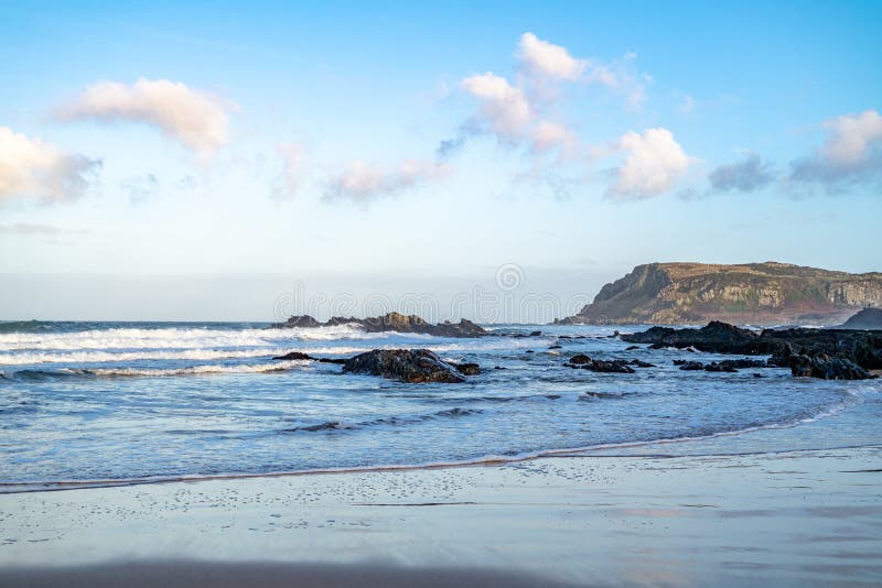 Culdaff Beach, Inishowen Peninsula. County Donegal - Ireland. Stock ...