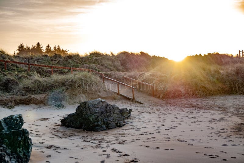 Culdaff Beach, Inishowen Peninsula. County Donegal - Ireland. Stock ...