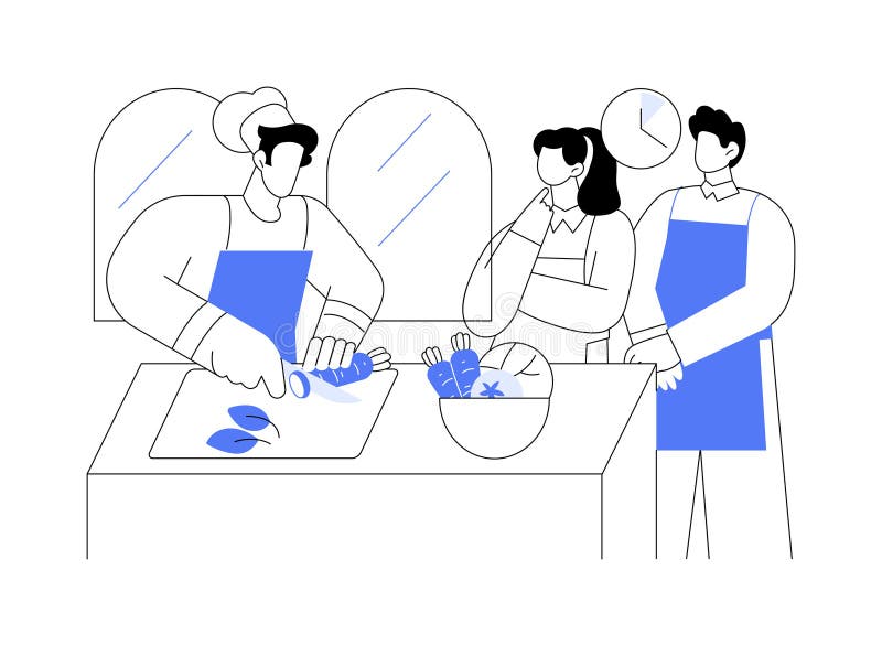 Culinary Arts Isolated Cartoon Vector Illustrations. Stock Vector ...