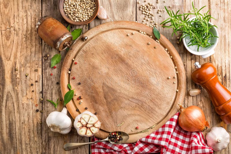 Wooden Cutting Board with Organic Vegetables and Kitchen Knife, Healthy ...