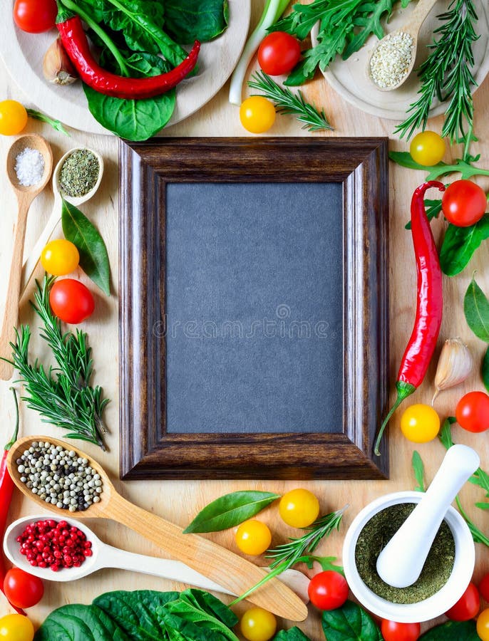 Culinary Backround Vertical Stock Image - Image of concept, healthy ...