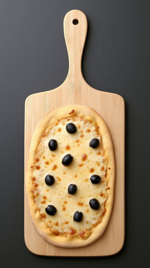 This Culinary Creation Features a Freshly Baked Pizza Adorned with ...