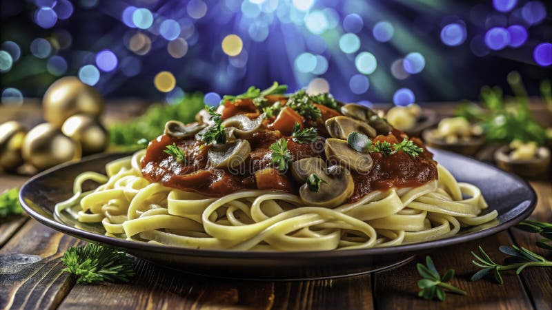 A Culinary Cybersecurity Threat Panoramic Pasta Dish Depicting the ...