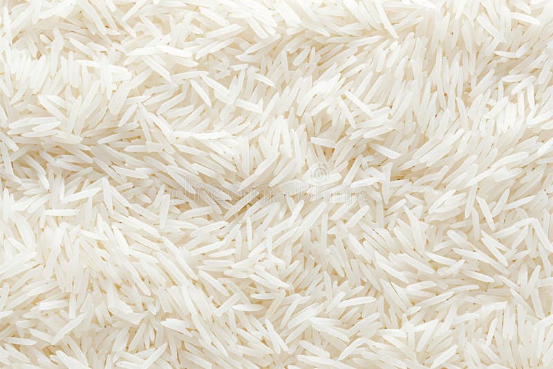 Culinary Delight Seamless Texture of Basmati Rice, Perfect for ...