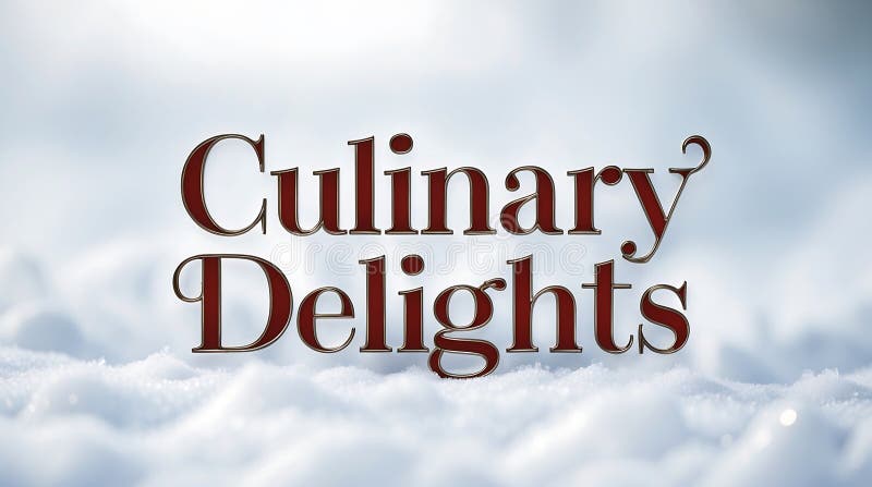 Culinary Delights Elevate the Dining Experience during Winter Stock ...