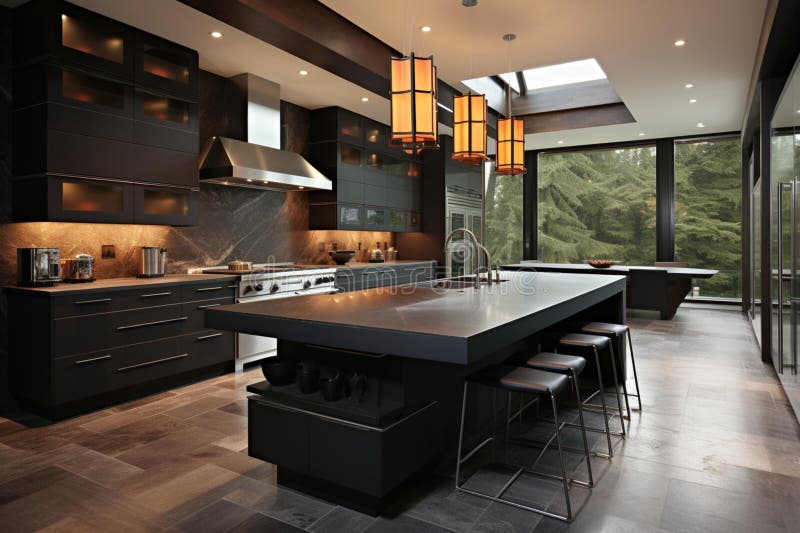 Culinary Elegance the Beauty of a Modern Kitchen Designed for ...
