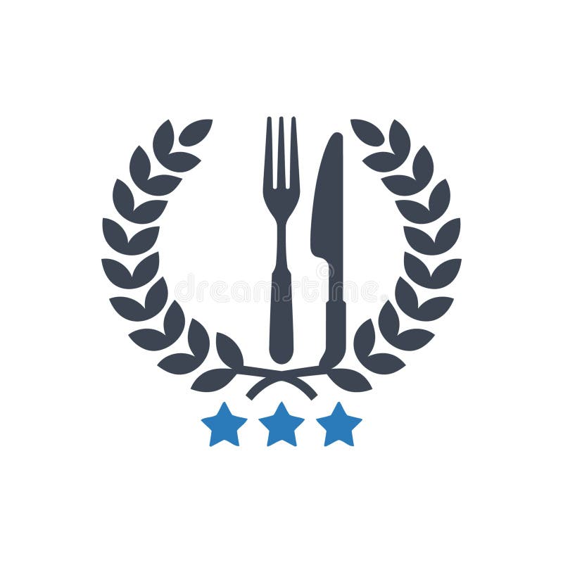 Culinary Excellence Icon stock vector. Illustration of sign - 361910954