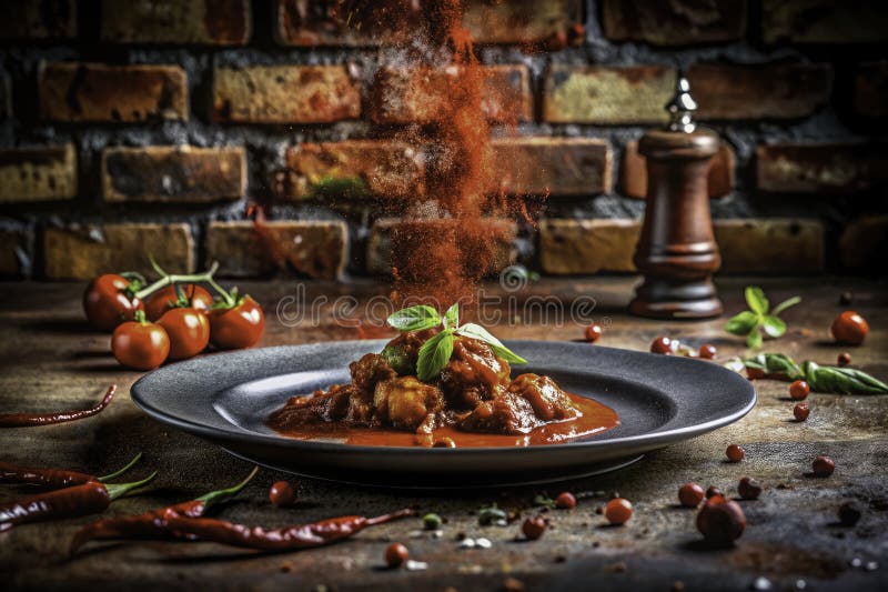A Culinary Masterpiece Exploding with Flavor: Intense Food Photography ...