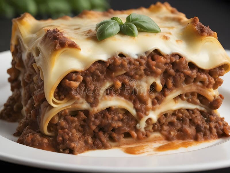 Culinary Masterpiece: Lasagna S Harmonious Layers of Pasta, Meat, and ...