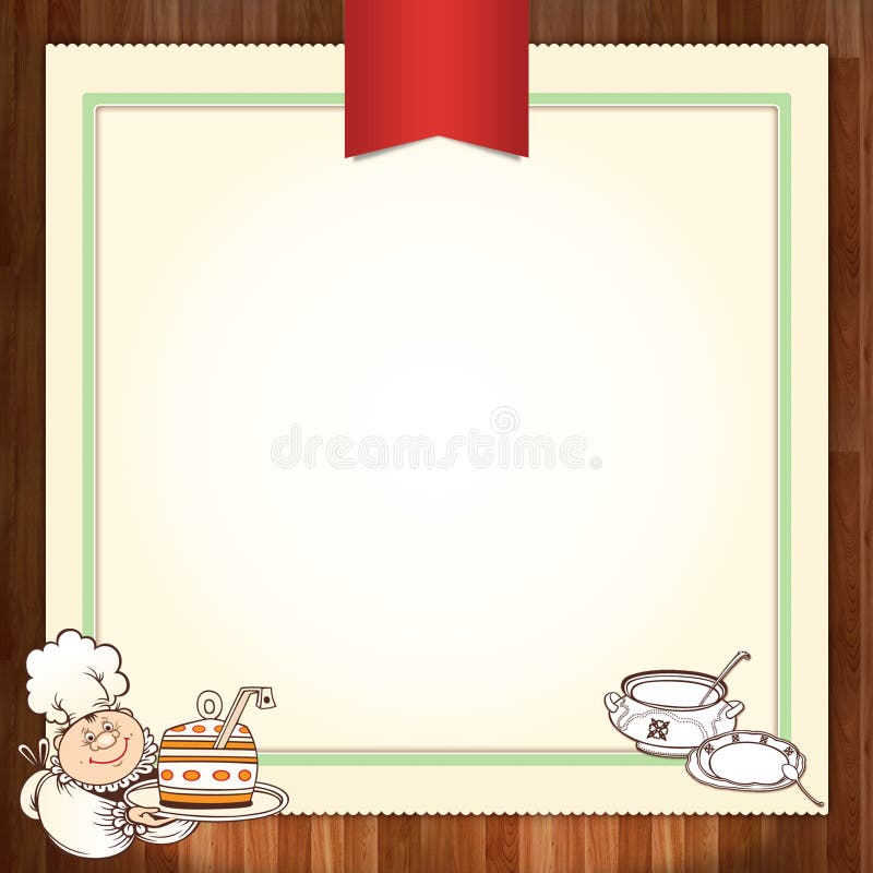 Menu Template Cartoon Bakery Stock Illustrations – 6,513 Menu Template ...