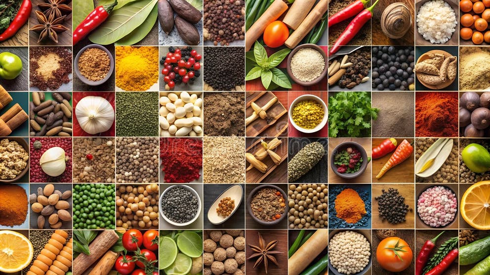 The Culinary Mosaic: a Collage of Flavors and Textures Generative AI ...