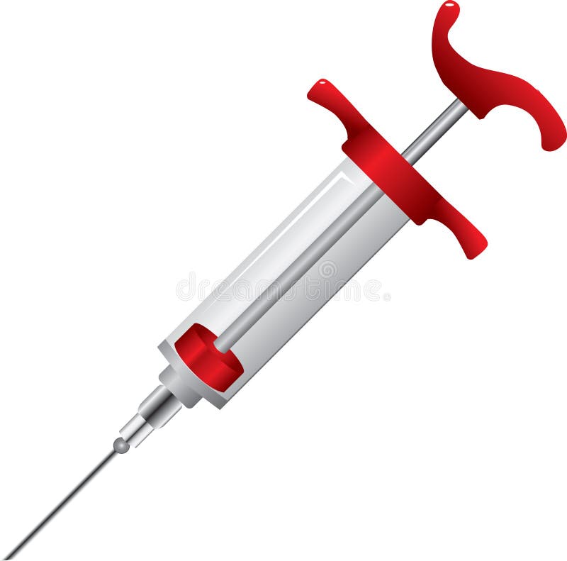 Culinary plastic syringe stock illustration. Illustration of meal ...