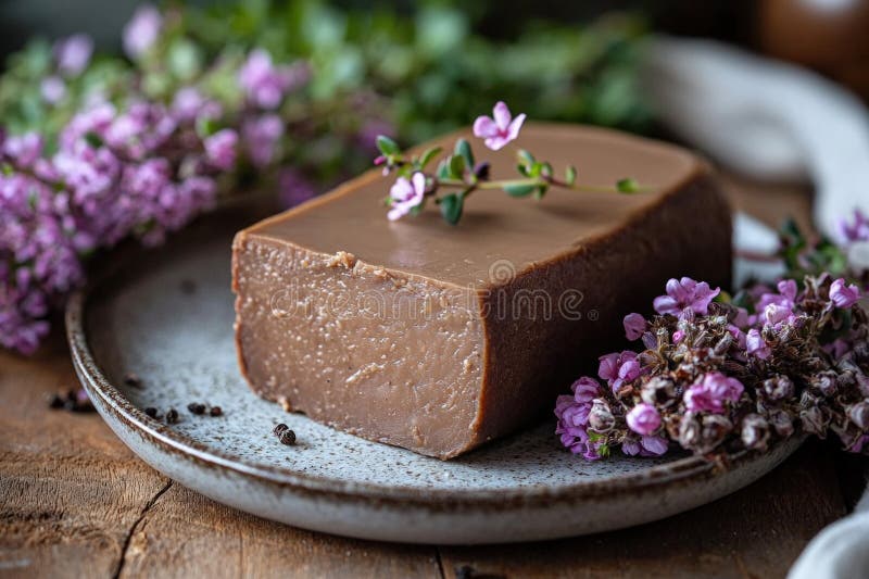Culinary Representation Leverpostej Traditional Danish Liver Pate Stock ...
