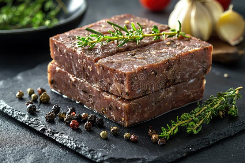 A Culinary Representation of Leverpostej, a Traditional Danish Liver ...