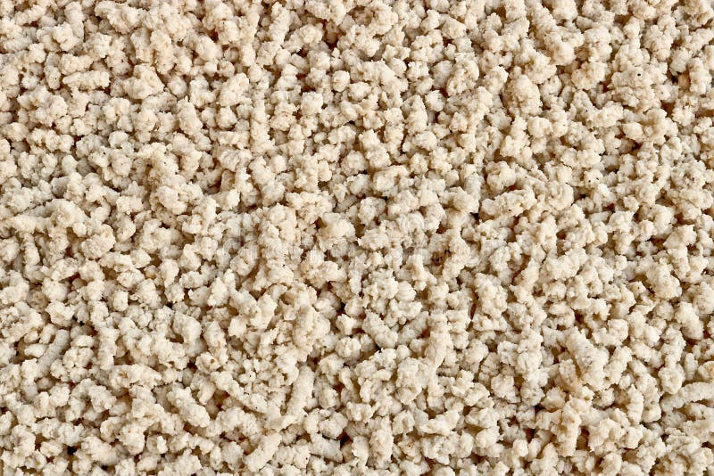 Culinary Texture - Ground Chicken Mince. Milled Boiled Meat Stock Image ...