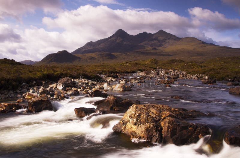 Cullin hills stock photo. Image of exposure, hill, highland - 43647022