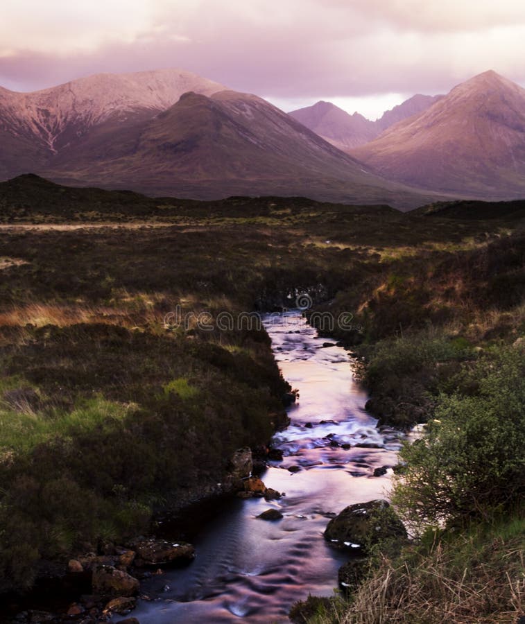 Cullin hills stock photo. Image of exposure, hill, highland - 43647022