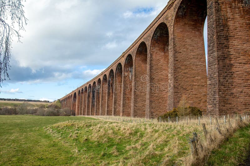 Culloden Viaduct in Scotland, UK Stock Photo - Image of structure ...