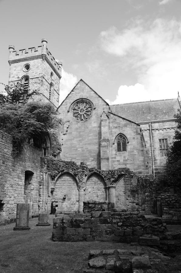 Culross Church and Abbey stock photo. Image of masonry - 76525224