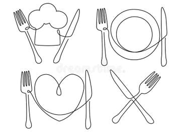 Plate Line Drawing Stock Illustrations – 18,361 Plate Line Drawing ...