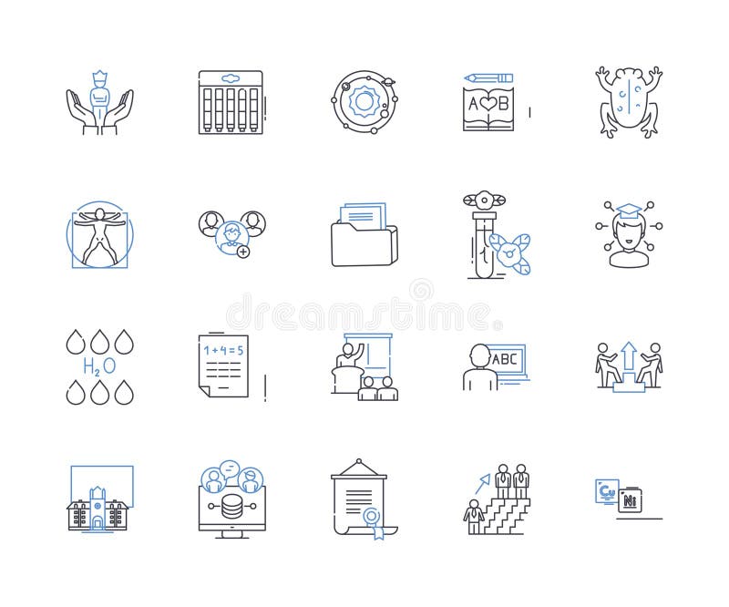 Cultivating Beginners Line Icons Collection. Introduction, Guidance ... Cultivating Beginners Line Icons Collection. Introduction, Guidance ...
