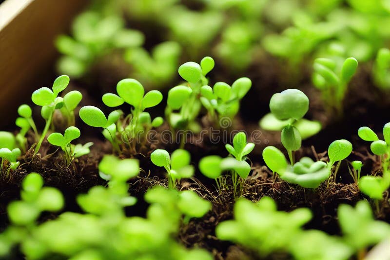 Cultivation of Organic Microgreens in Greenhouses and Open Ground Stock ...