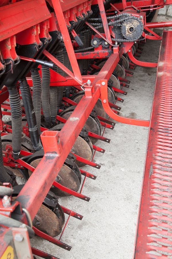 Cultivator machine stock photo. Image of crop, agriculture - 36490450