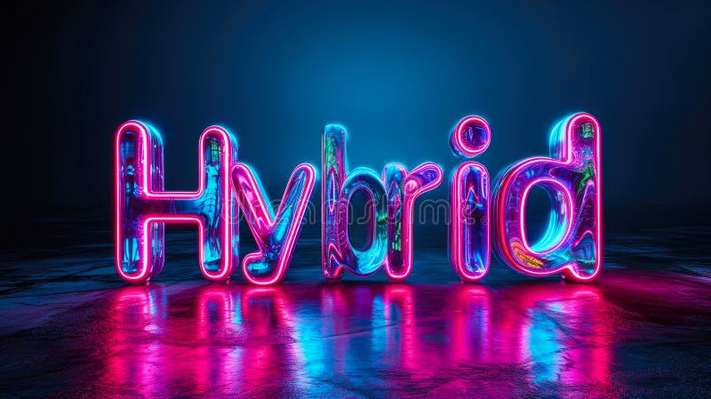 Cultural Fusion: the Tech-Powered Blend. Stock Illustration ...