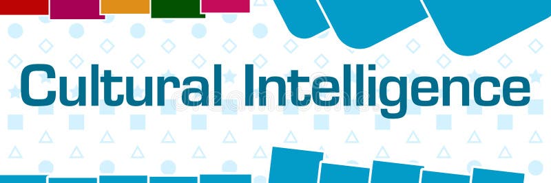 Cultural Intelligence Colourful Stock Illustration - Illustration of ...