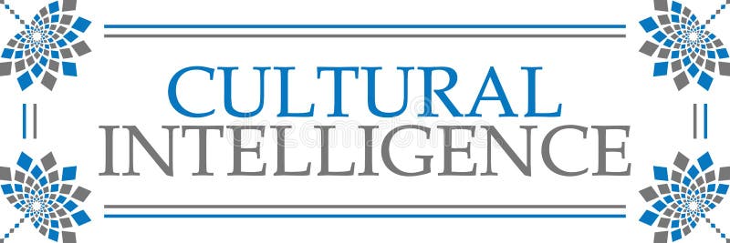 Cultural Intelligence Colourful Stock Illustration - Illustration of ...