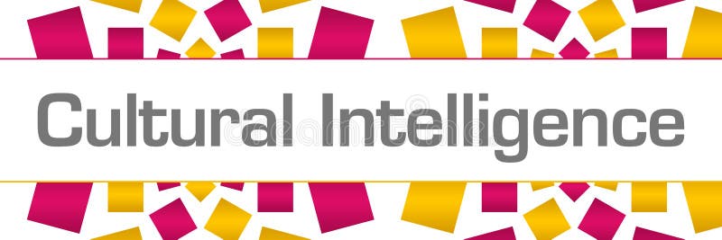 Cultural Intelligence Colourful Stock Illustration - Illustration of ...