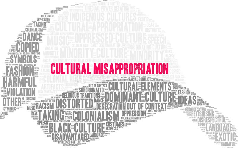 Cultural Misappropriation Word Cloud Stock Vector - Illustration of ...