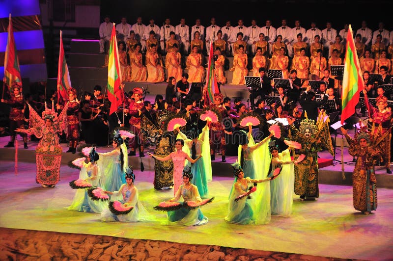 Cultural Show at Incheon International Airport Editorial Photography ...